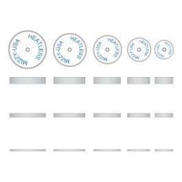 Wells Dental Mizzy Heatless Wheels